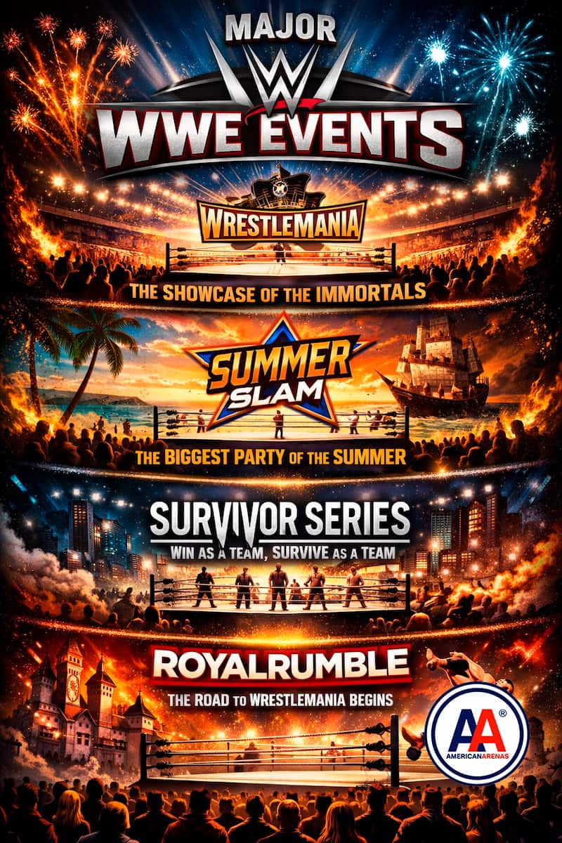 WWE Schedule 2026 | Raw, SmackDown & WWE Event Dates