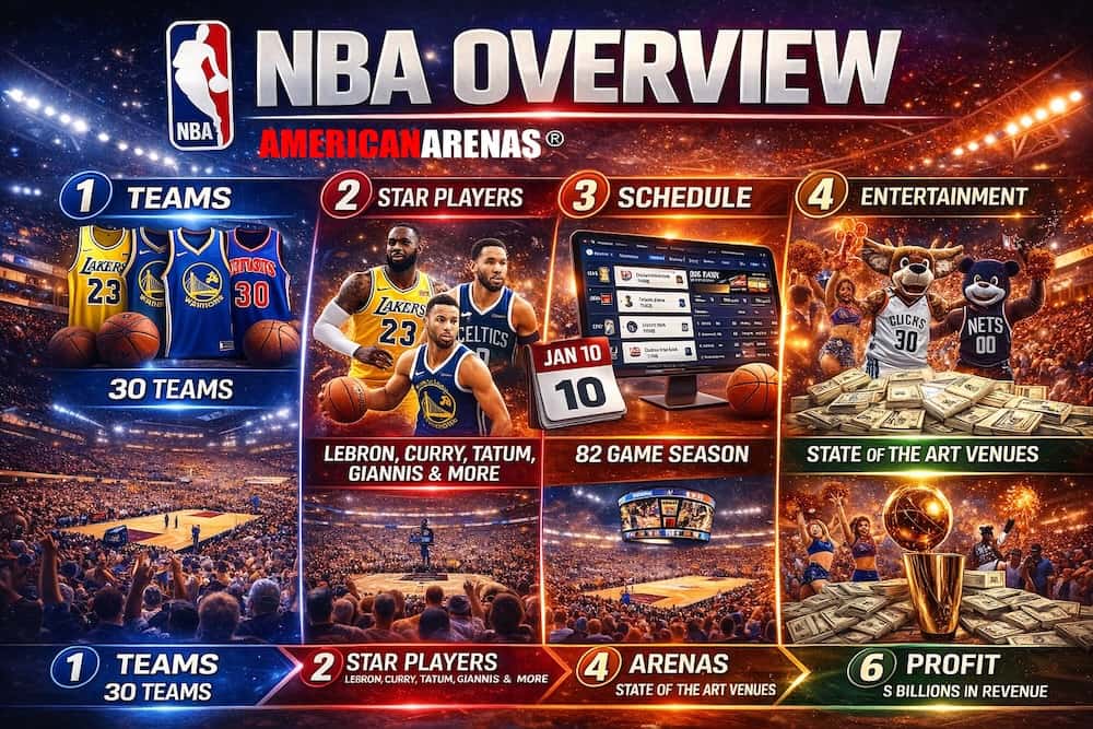 NBA Games & Schedule 2026–2027 | Teams & Arenas