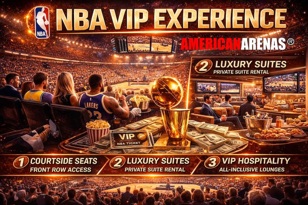 NBA VIP Tickets & Premium Packages | Courtside Seats & Suites