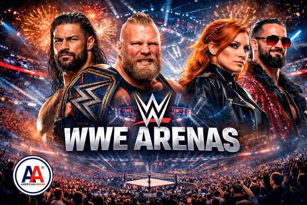 WWE Arenas | Venues Hosting WWE Events in the US